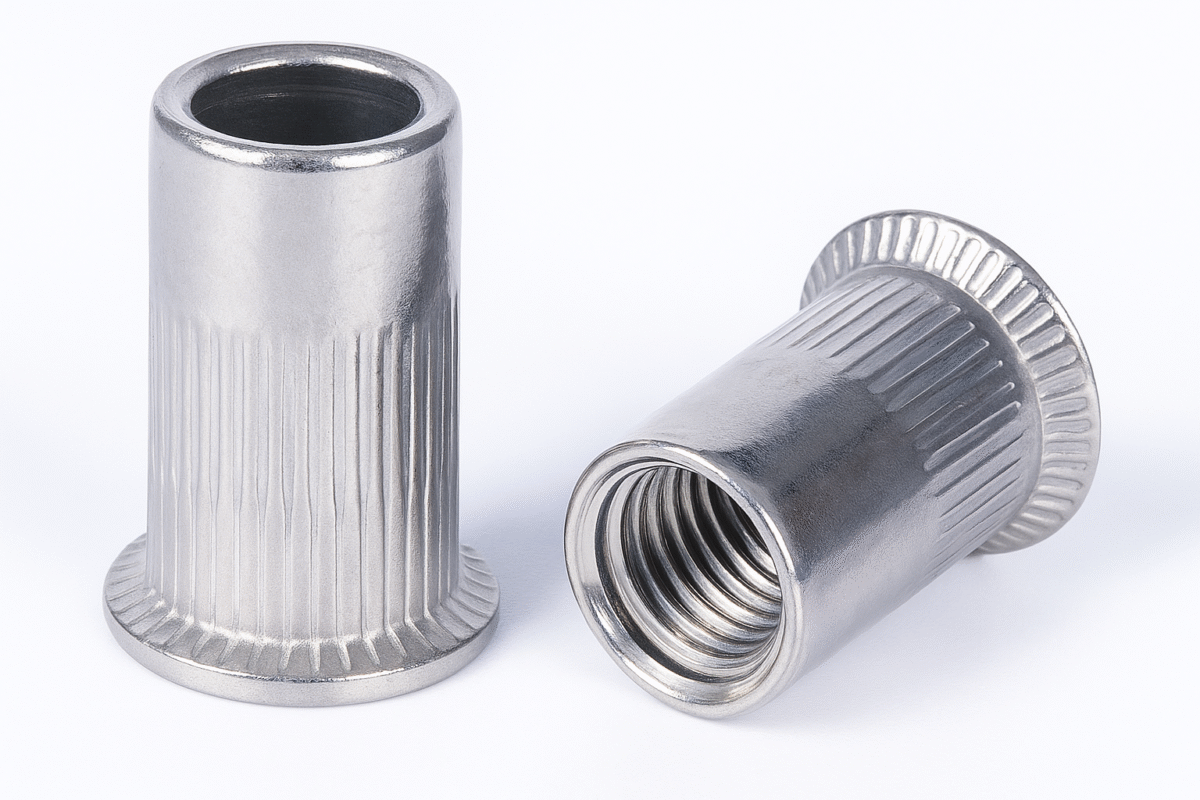 Blind Rivet Nut – Stainless Steel Countersunk Head Knurled Body