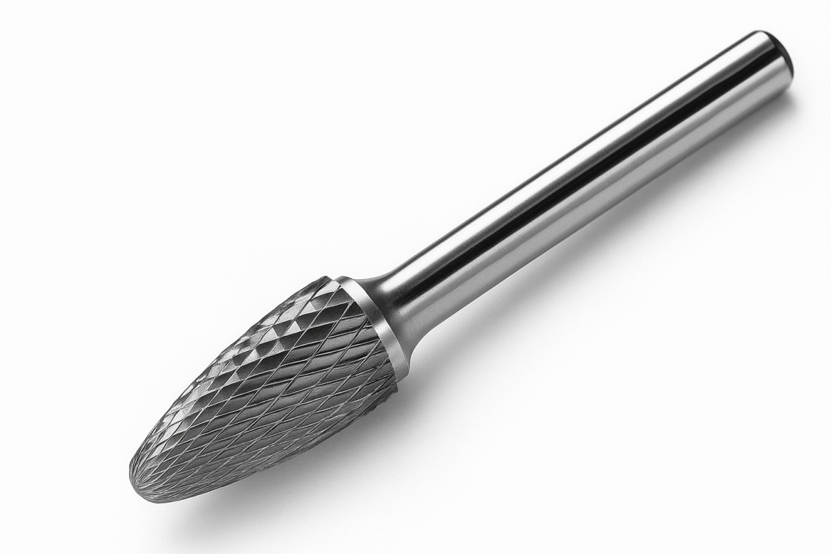 Glispro – Tungsten Rotary Burrs, Tree Shape With Radius End